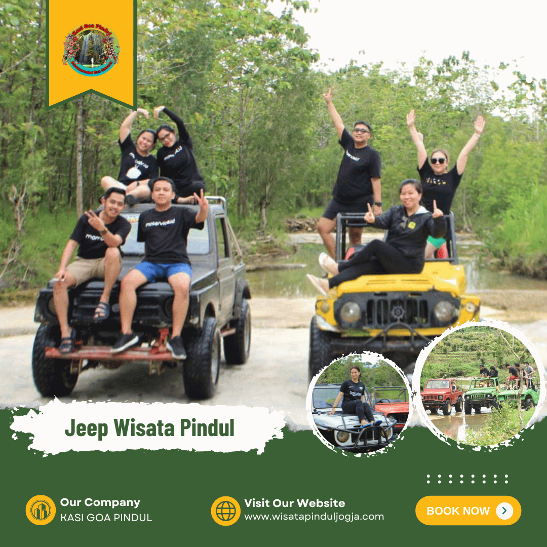 Jeep Wisata Pindul | Kasi Trip Pindul | Paket Wisata Pindul Jogja